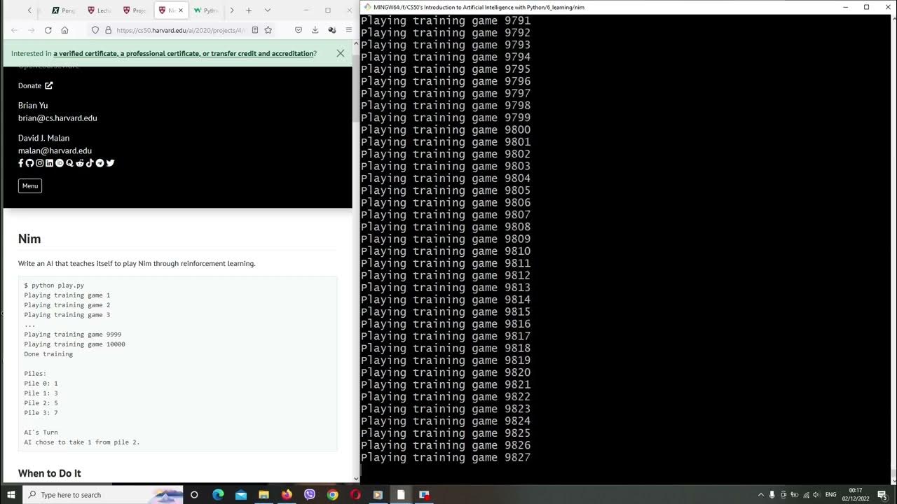 Nim - an AI that teaches itself to play Nim through reinforcement ...