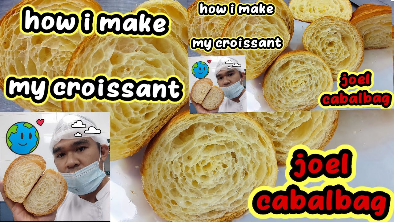 How To Make The Best croissant, honey comb croissant - YouTube