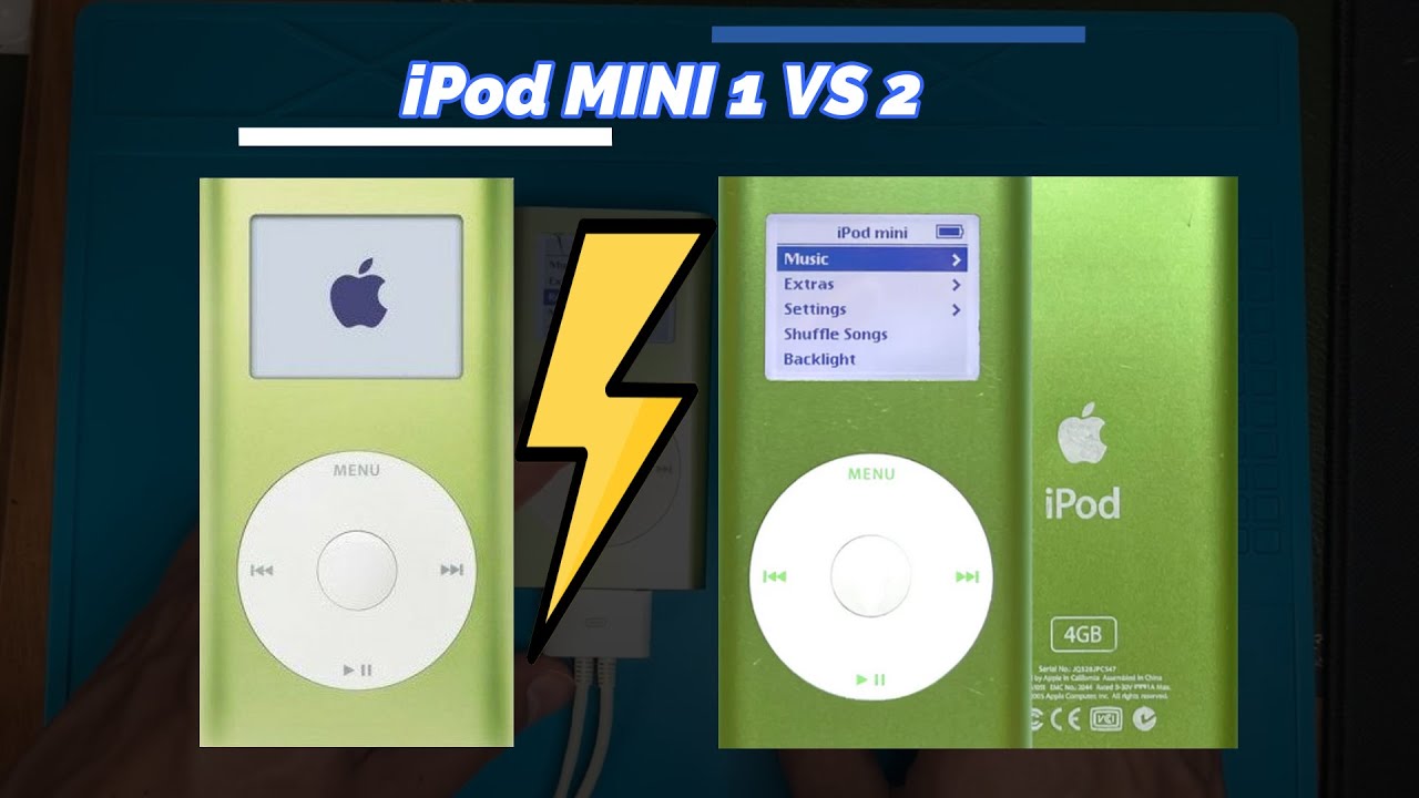 Ipod Nano 2nd Generation Vs 1st Generation