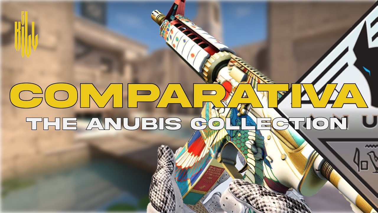 CS2 VS CSGO_CAJA THE ANUBIS COLLECTION_COMPARATIVA - YouTube