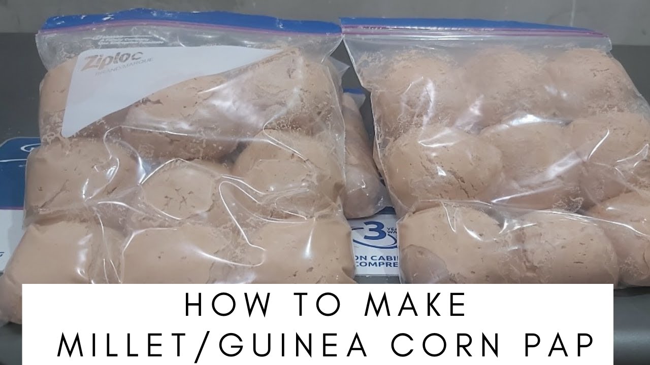 HOW TO MAKE MILLET AND GUINEA CORN PAP FOR COMMERCIAL PURPOSE - YouTube
