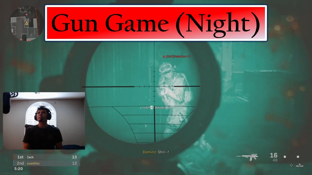 Gun Game | Call of Duty: Modern Warfare | XBOX one - YouTube