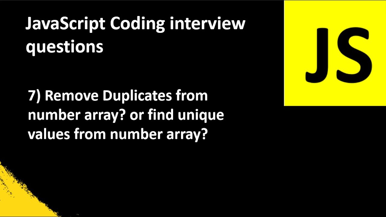 Find unique numbers from Number Array or Remove the duplicate from ...