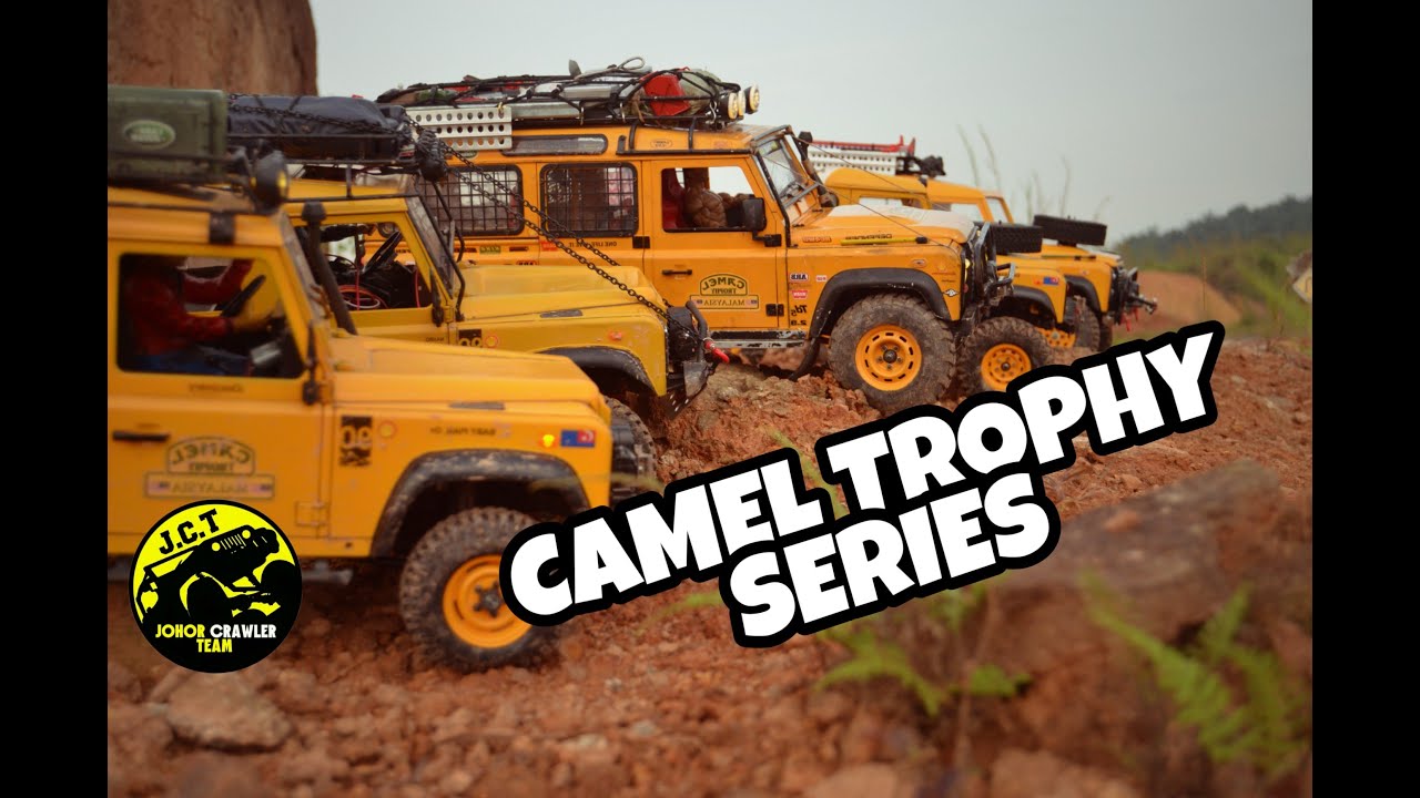 RC landrover camel trophy - YouTube