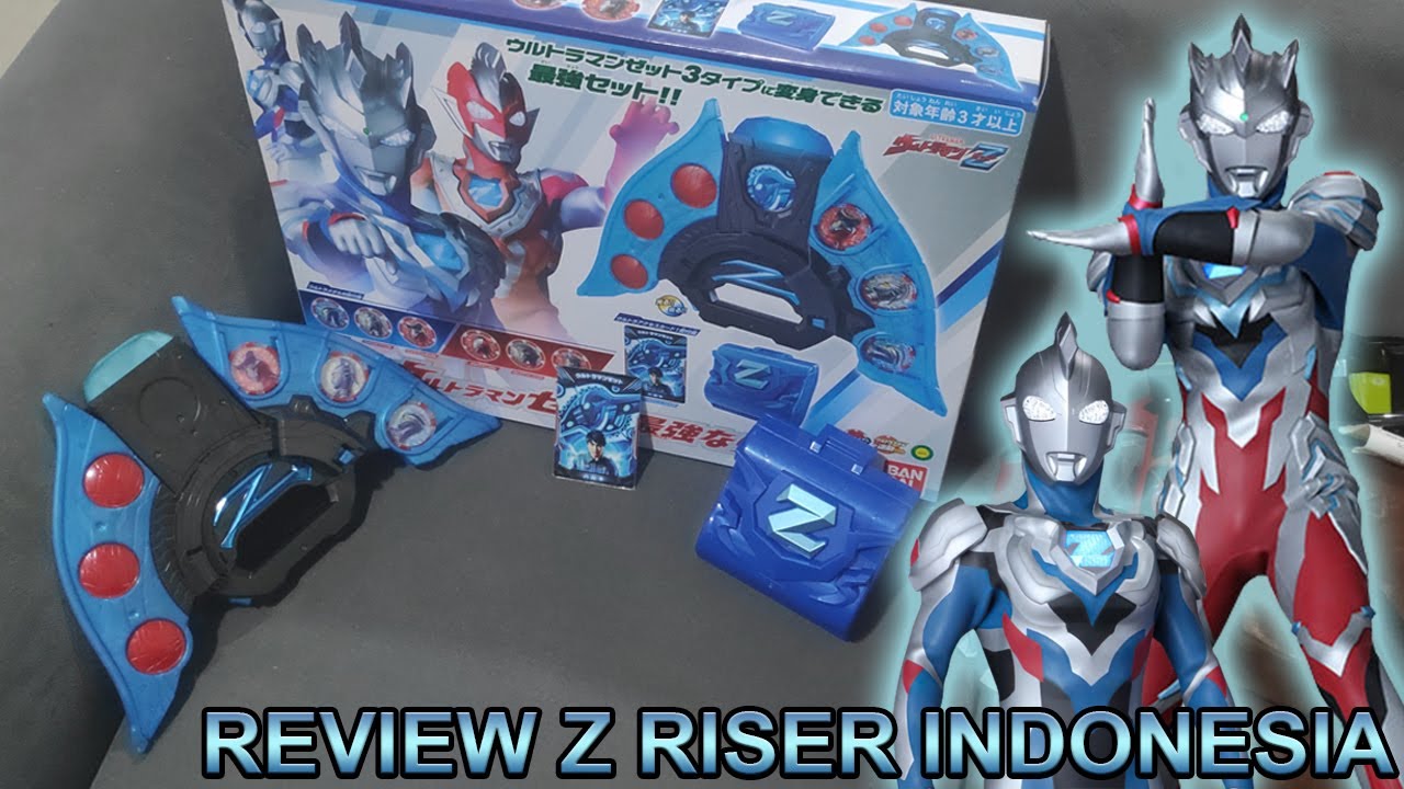 BERUBAH JADI ULTRAMAN Z ALPHA EDGE, REVIEW DX ULTRAMAN Z RISER ...
