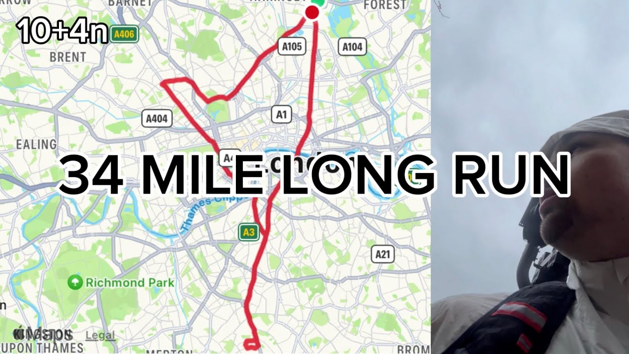 34 Mile Long Run - YouTube