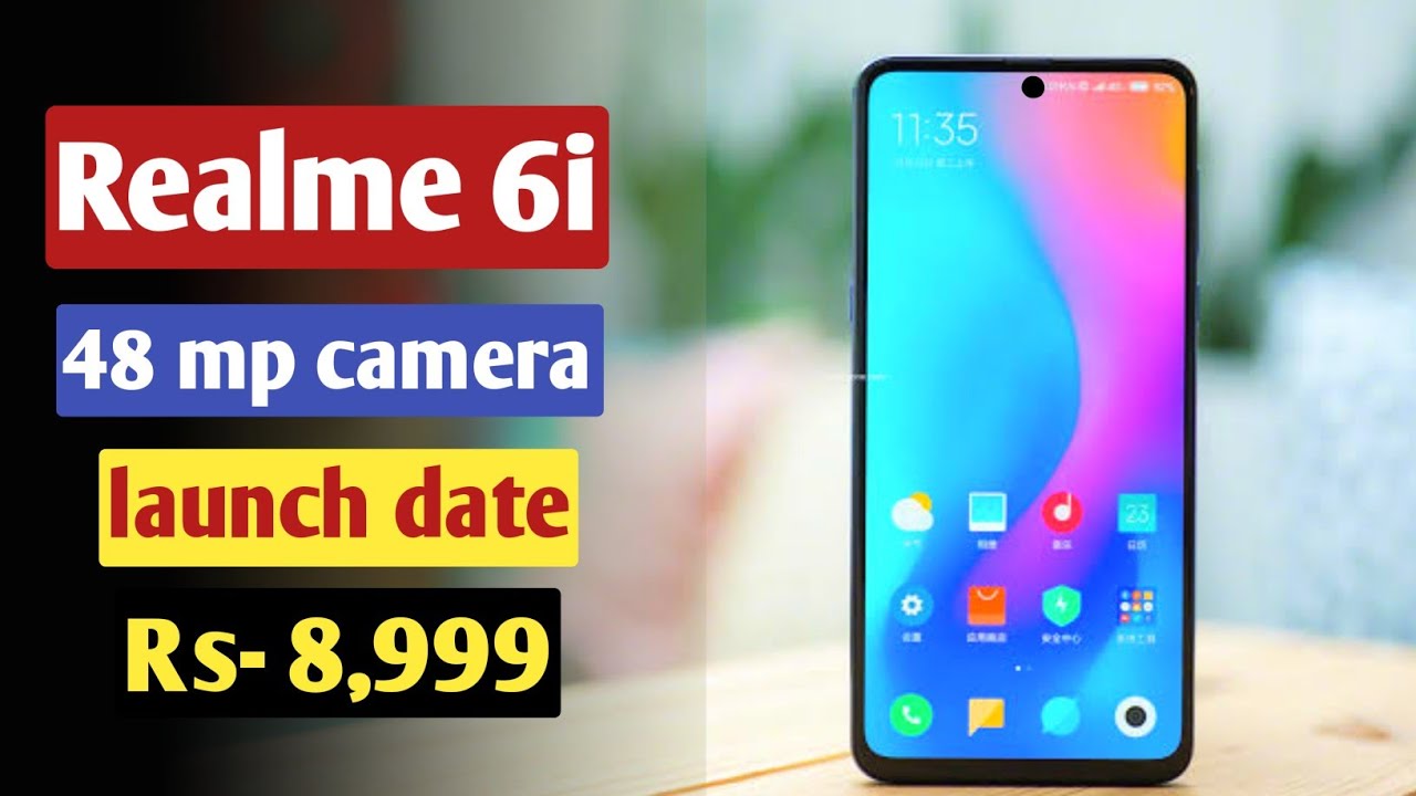 Realme 6i - confirmed 48 mp camera, 4GB, 64GB, SD 710, and much more ...
