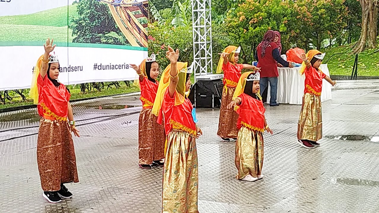 Tari Cindai Anak Paud - YouTube
