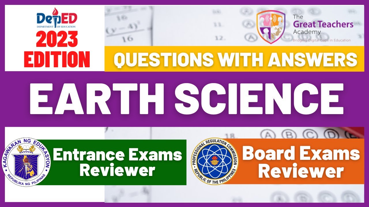 EARTH SCIENCE REVIEWER 2023 l Board Examination and Entrance ...