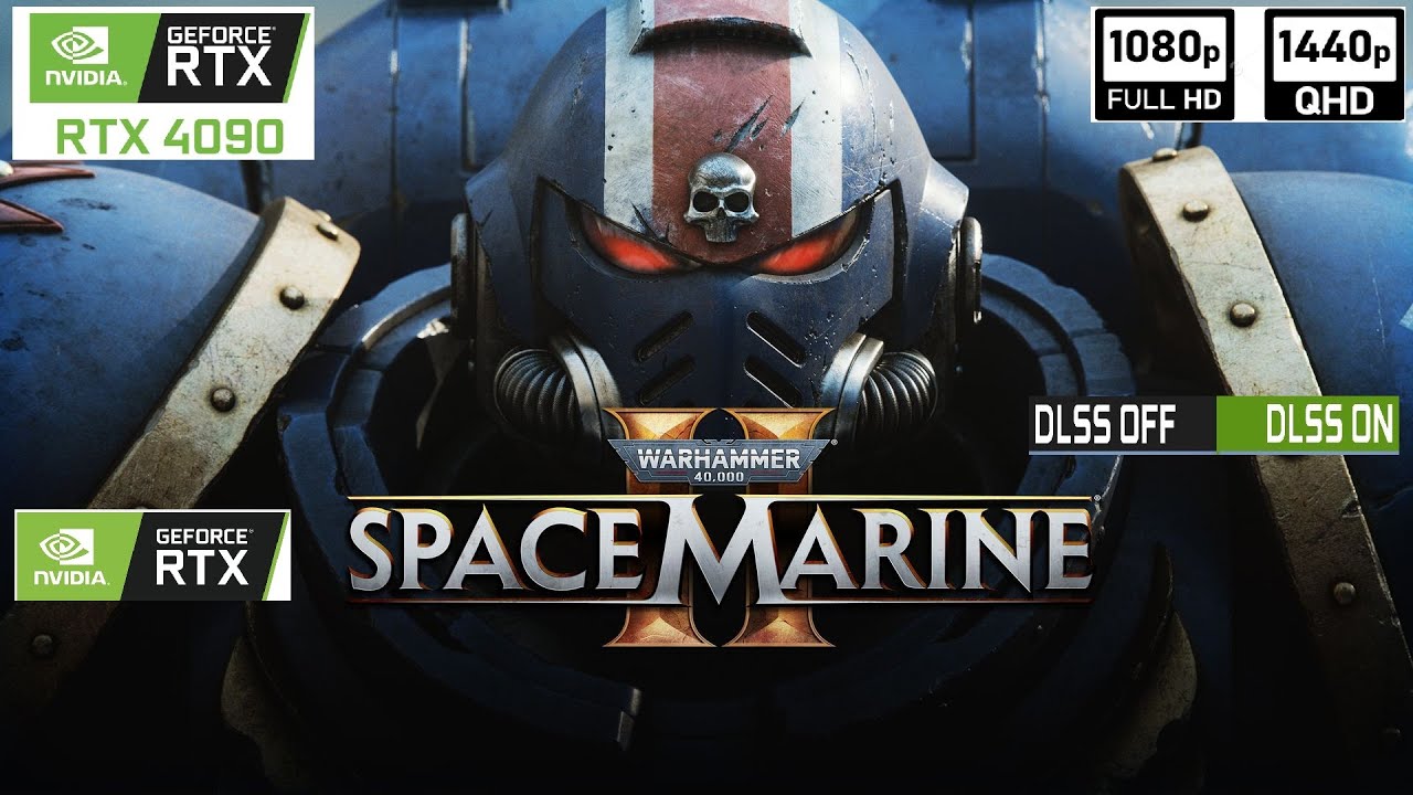 Warhammer 40000 Space Marine 2 ON RTX 4090 (LAPTOP) - YouTube