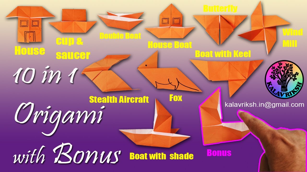 How To Do 10 In 1 Origami with One Bonus YouTube how-to-do-10-in-1-origami-with-one-bonus-youtube
