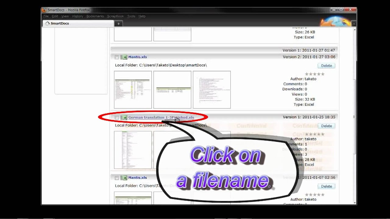 SmartDocs - How to Download a File - YouTube
