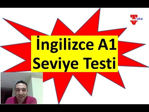 İngilizce A1 Seviye | Testi Anlatarak Test Çözüyoruz || Tuka Tv