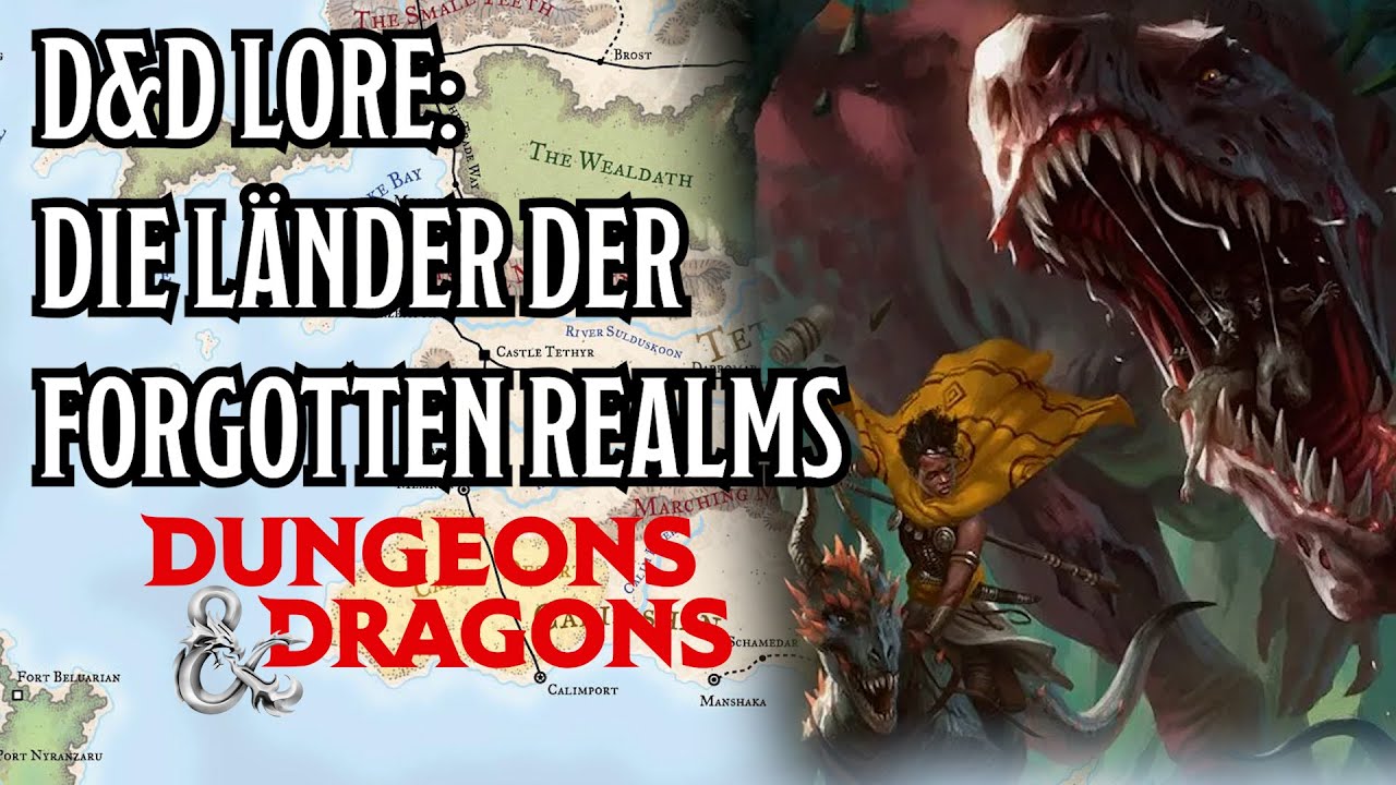 D&D Lore: Die Länder der Forgotten Realms - YouTube