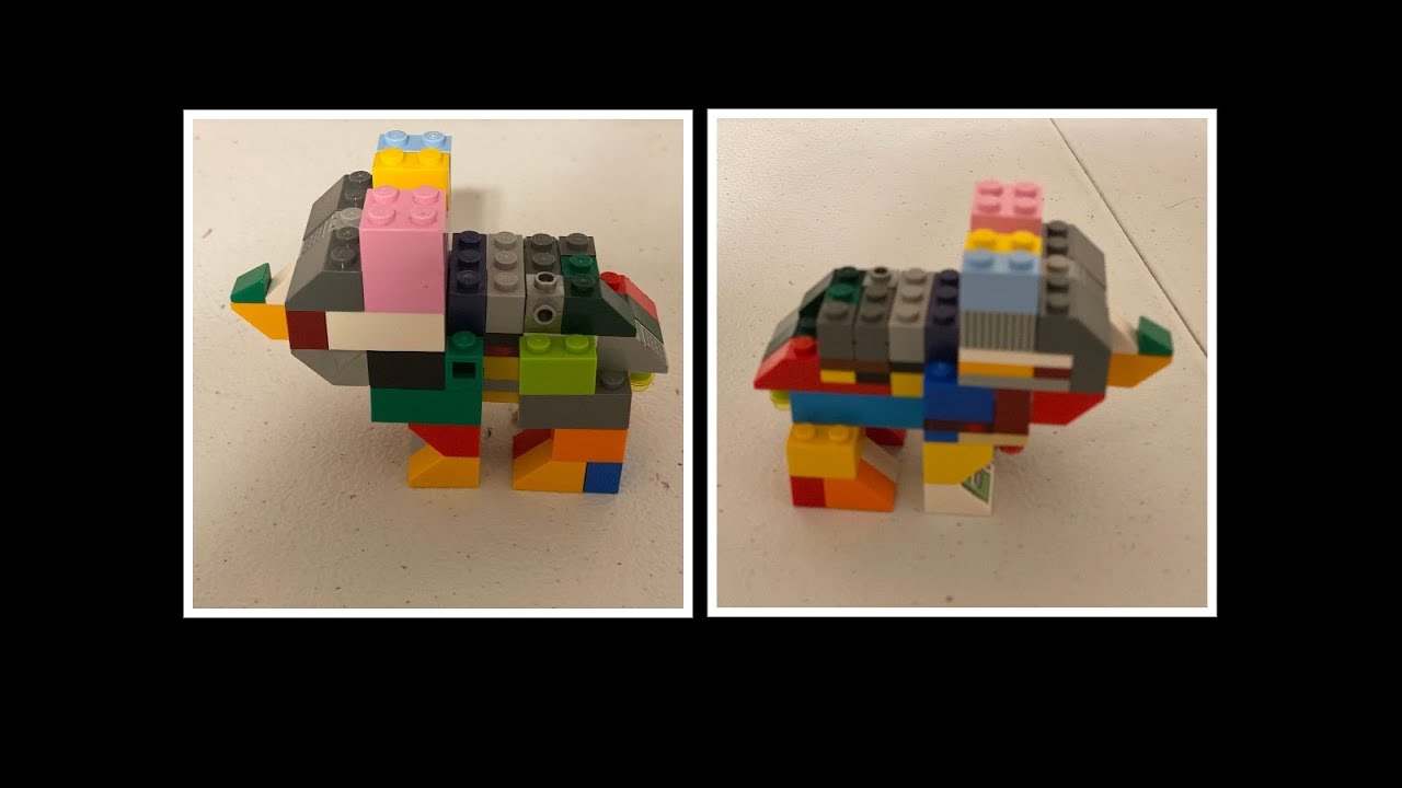 Lego Tutorial -Lesson 1 - How to Build Lego Bear - YouTube