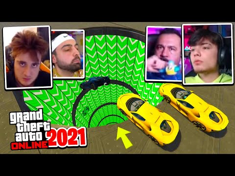 TRACKING CARS VS CARS ON STEEP RAMP! GTA5 ONLINE! FURKAN YAMAN! VOICE ! UMIDITY! EMJAN