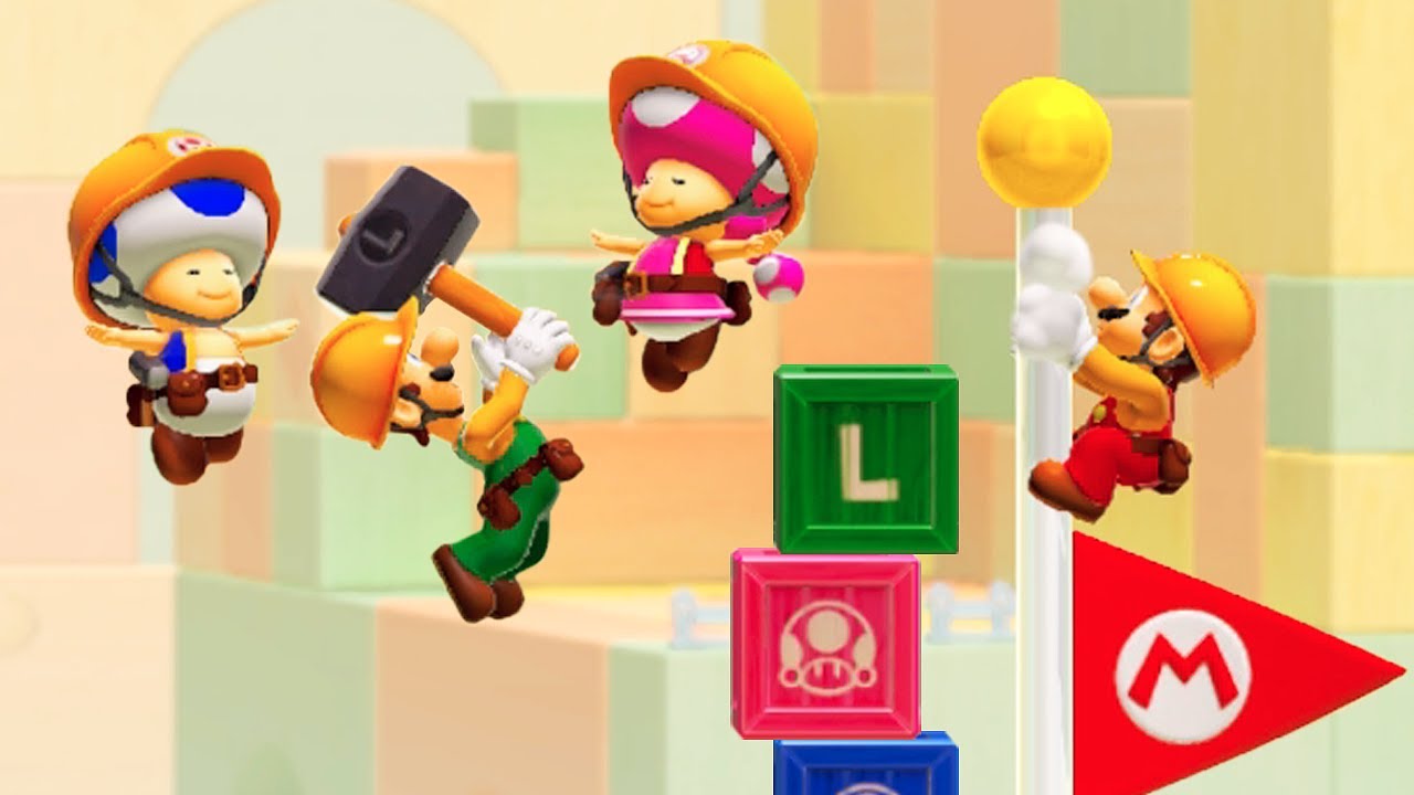 Super Mario Maker 2 - Online Multiplayer Versus #27 (4 Players) - YouTube