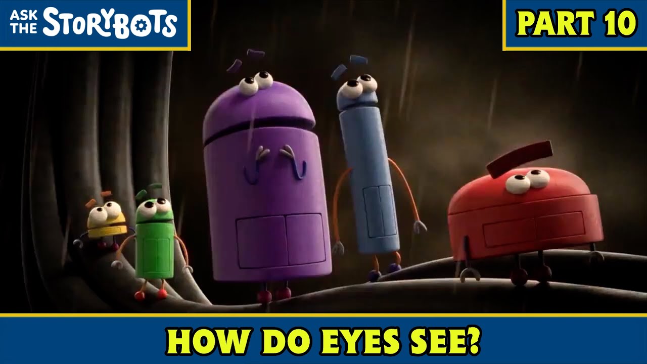 How Do Eyes See? (Part 10/10) | Ask the StoryBots - YouTube