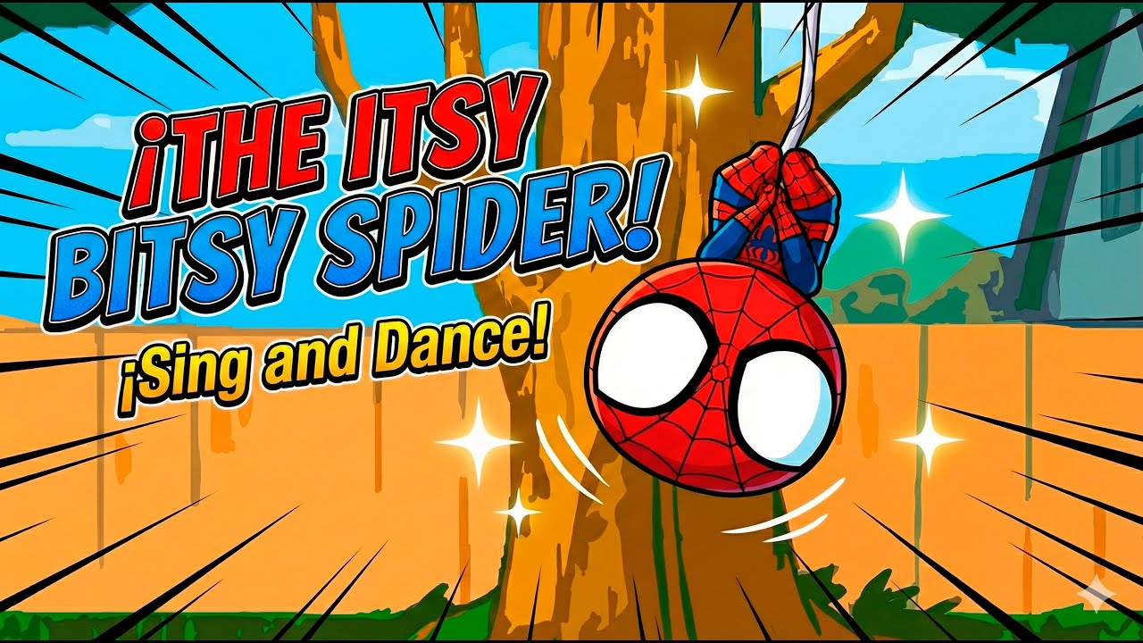 The Itsy Bitsy Spidey Song | Fun Nursery Rhyme for Kids | Funsi Ponsi ...