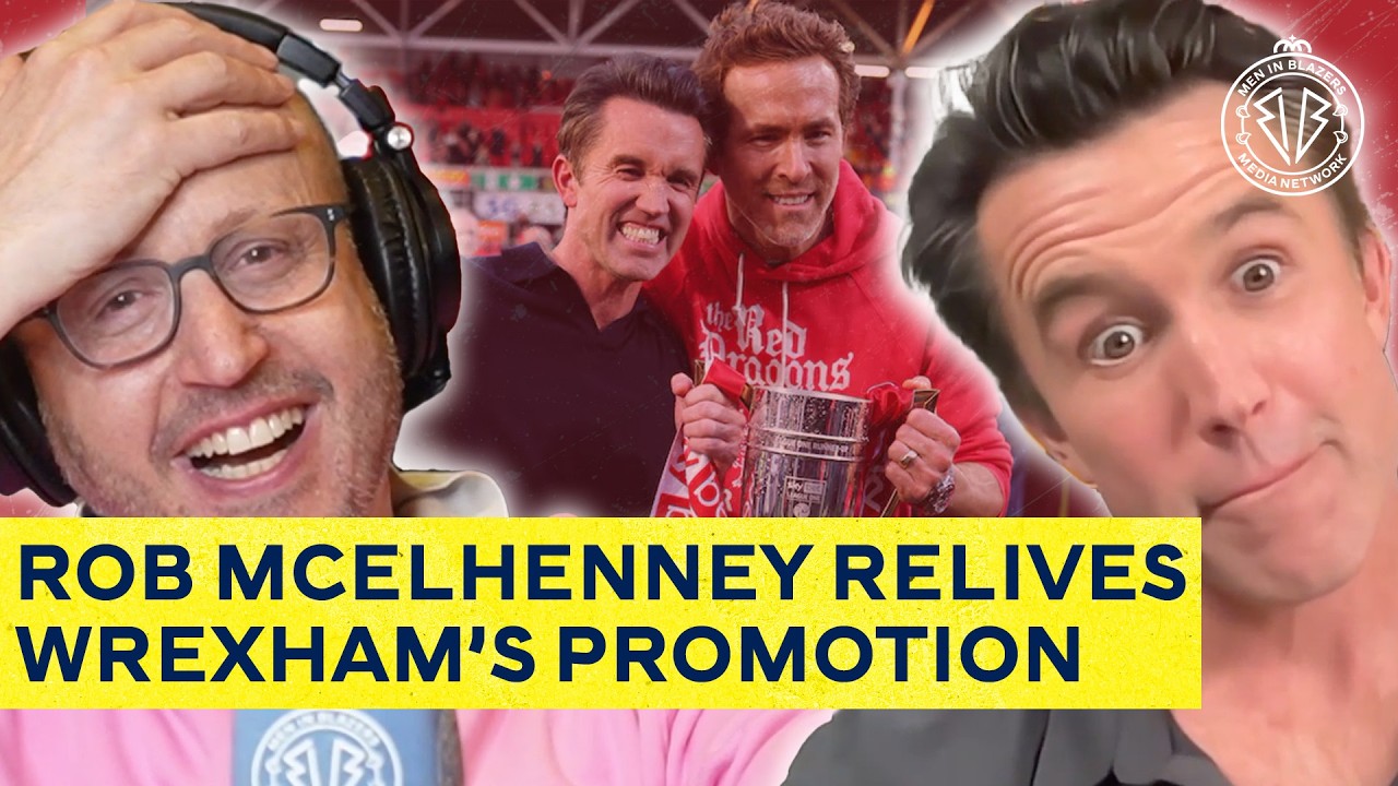 Rob McElhenney shares Wrexham's promotion plans! - YouTube