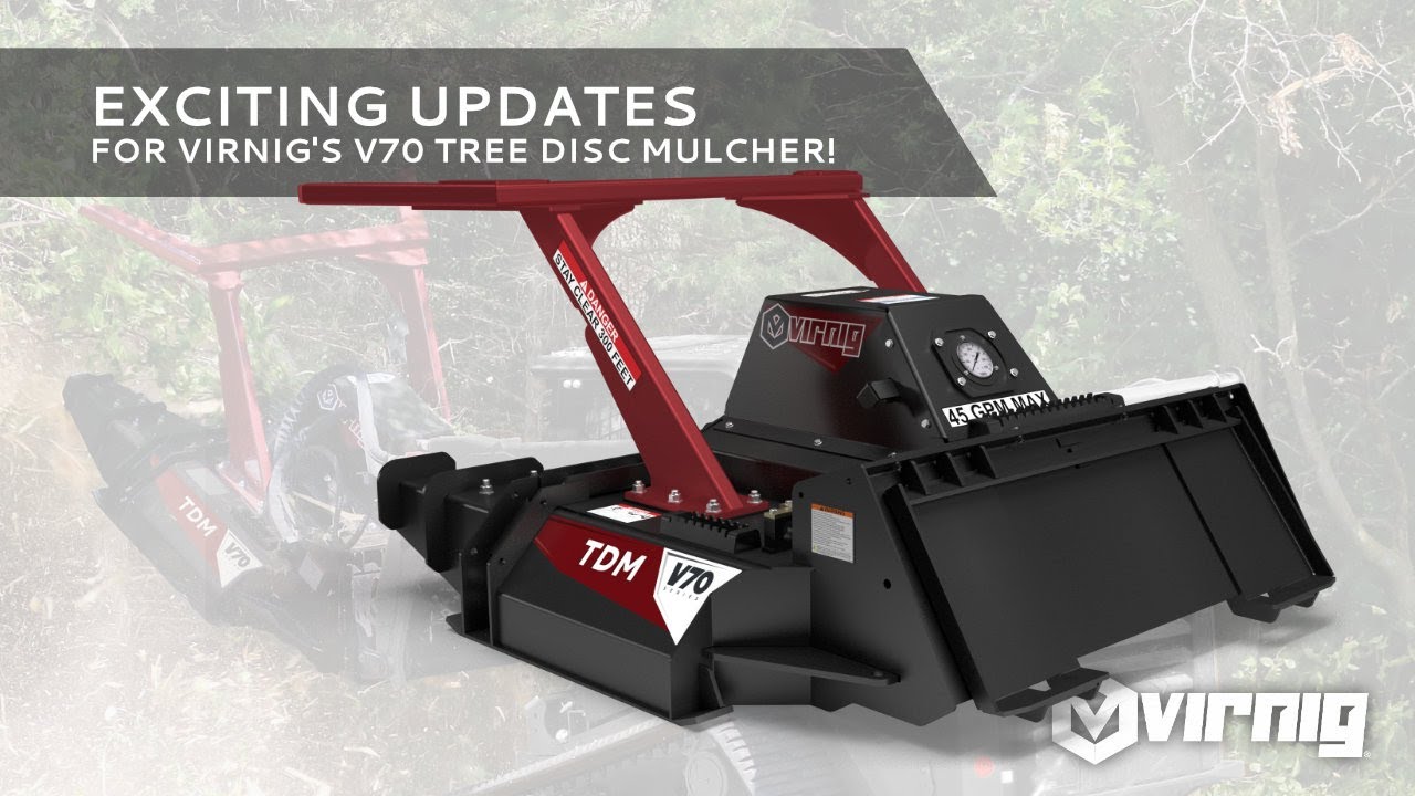 Exciting New Updates for Virnig's V70 Disc Mulcher! - YouTube