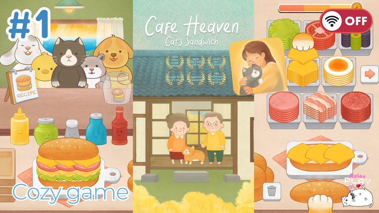 EP.1 🌭คาเฟ่สวรรค์ แซนวิชของเจ้าแมวเหมียว🐱 I Cafe Heaven - Cat's ...
