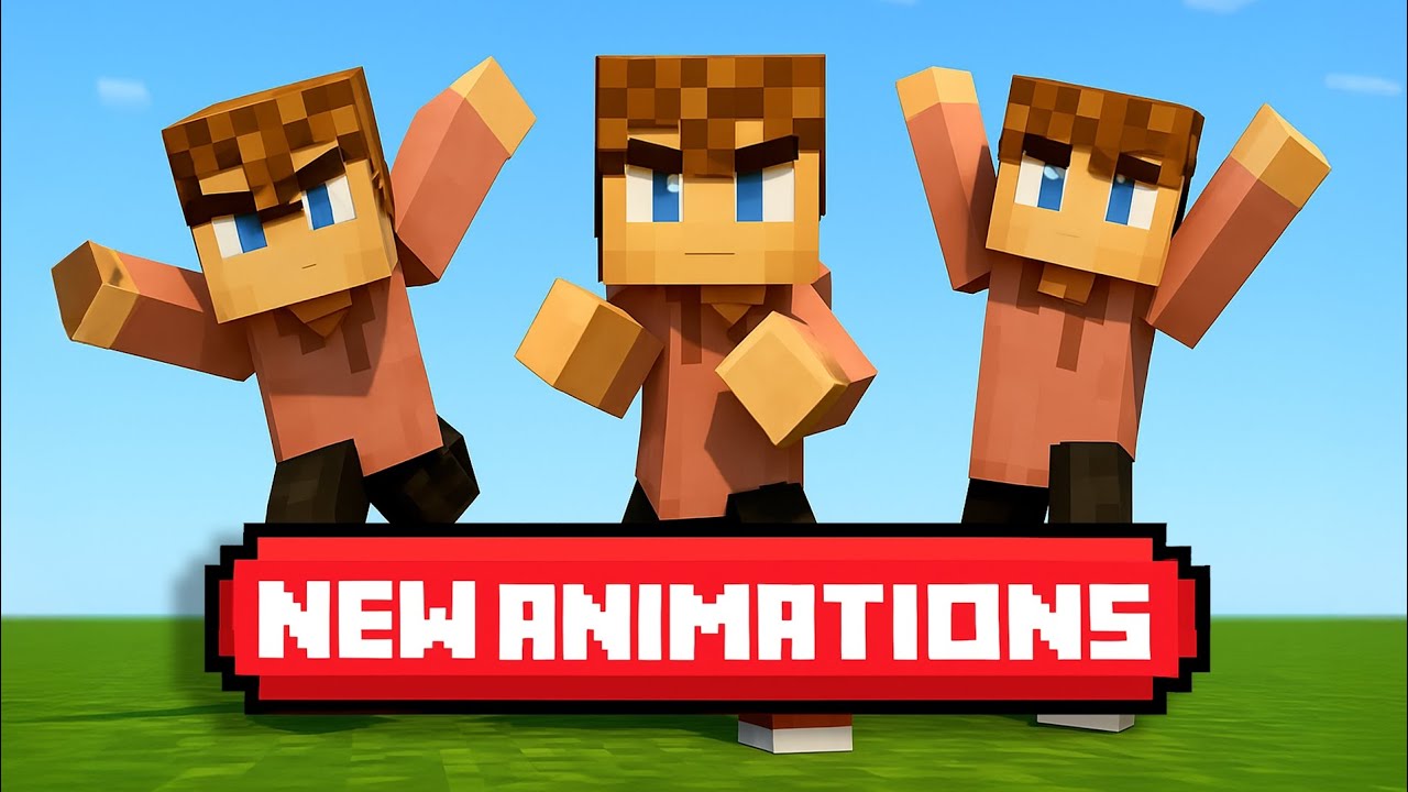 I Found the Craziest Animation Mods in Minecraft! - YouTube