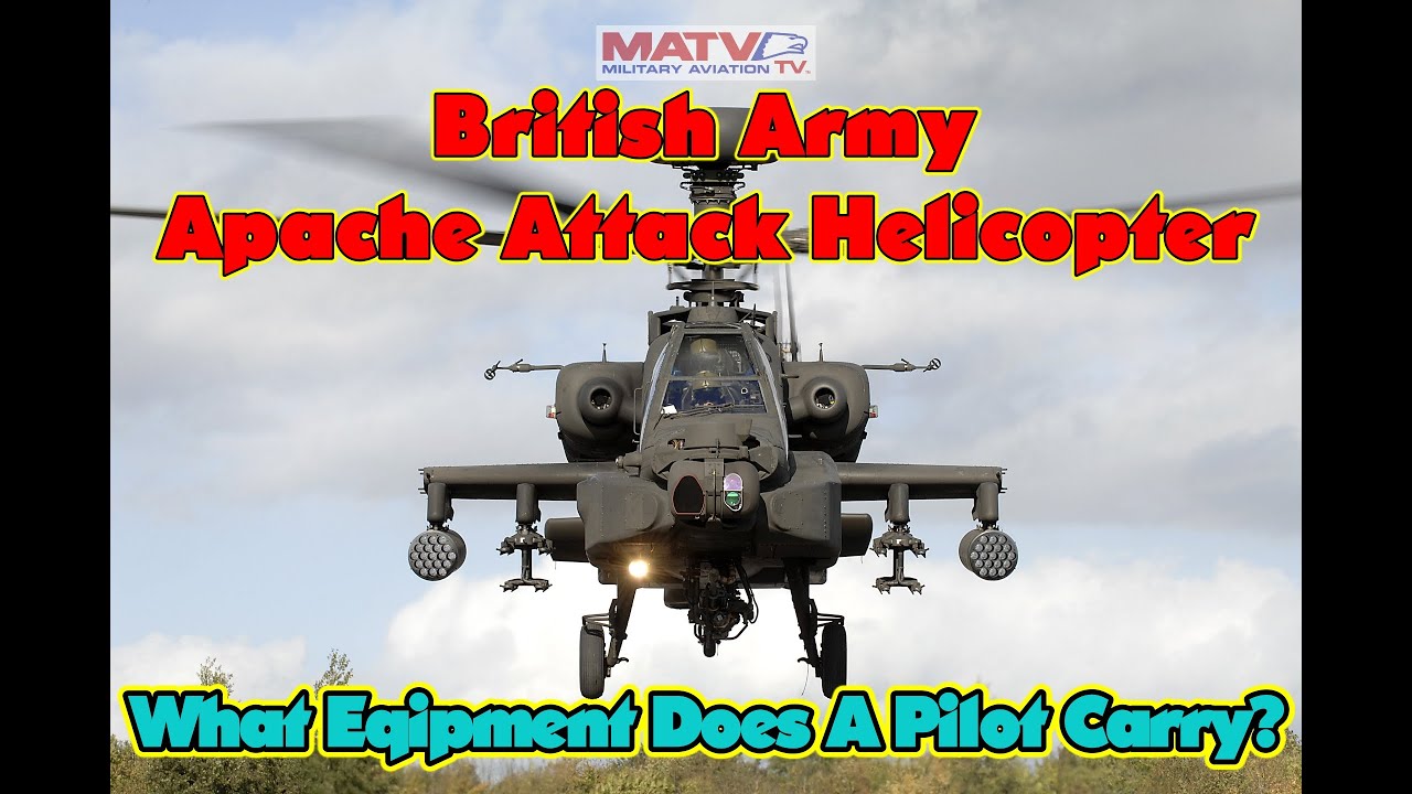 Apache Attack Helicopter. What Equipment Does A British Army Air Corps ...
