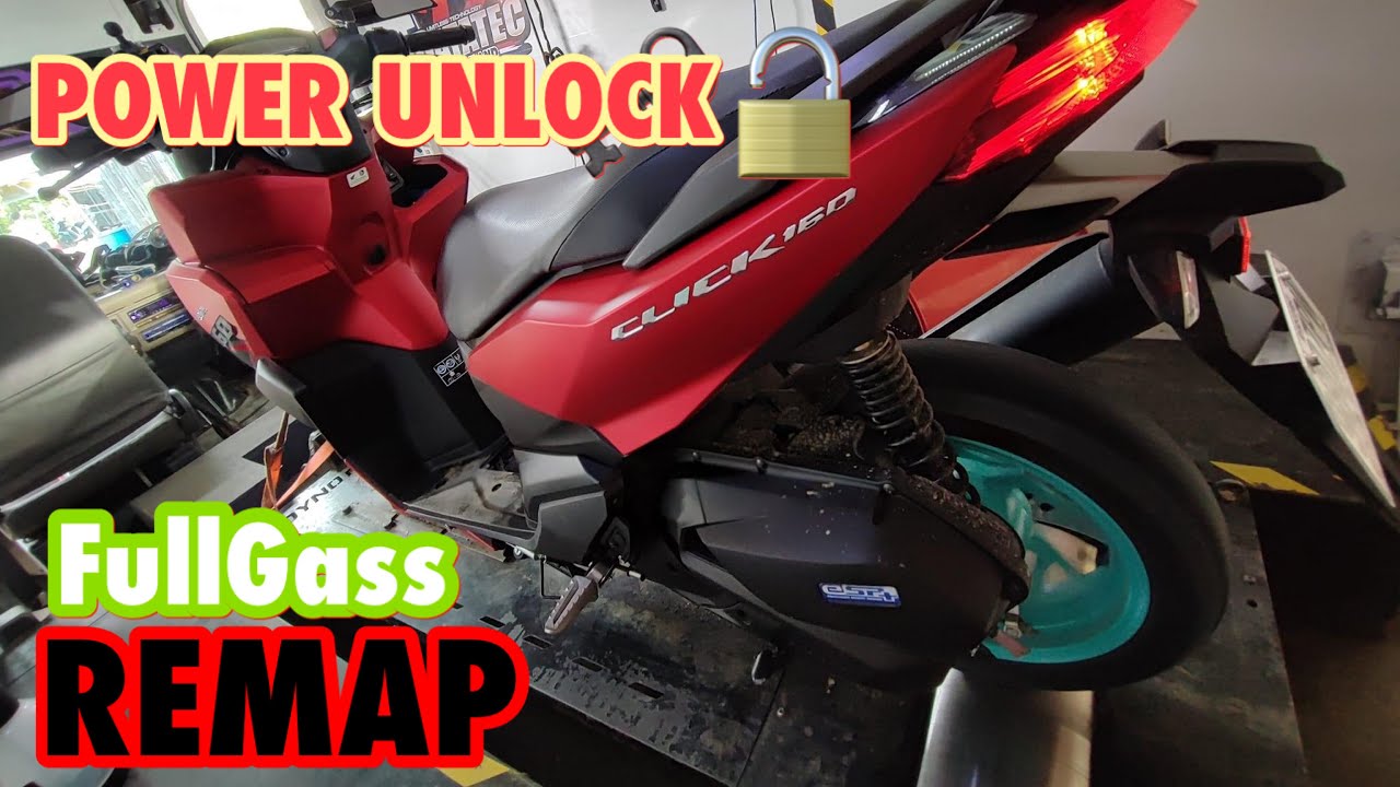 Honda Click 160 | Stock Ecu REMAP By FULLGASS DAVAO | Full Review - YouTube