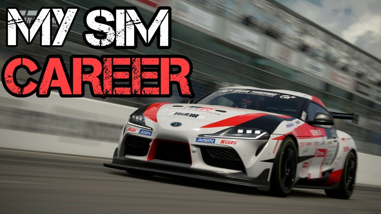 My Online Sim Racing Career Day 1 - (GT SPORT) - YouTube