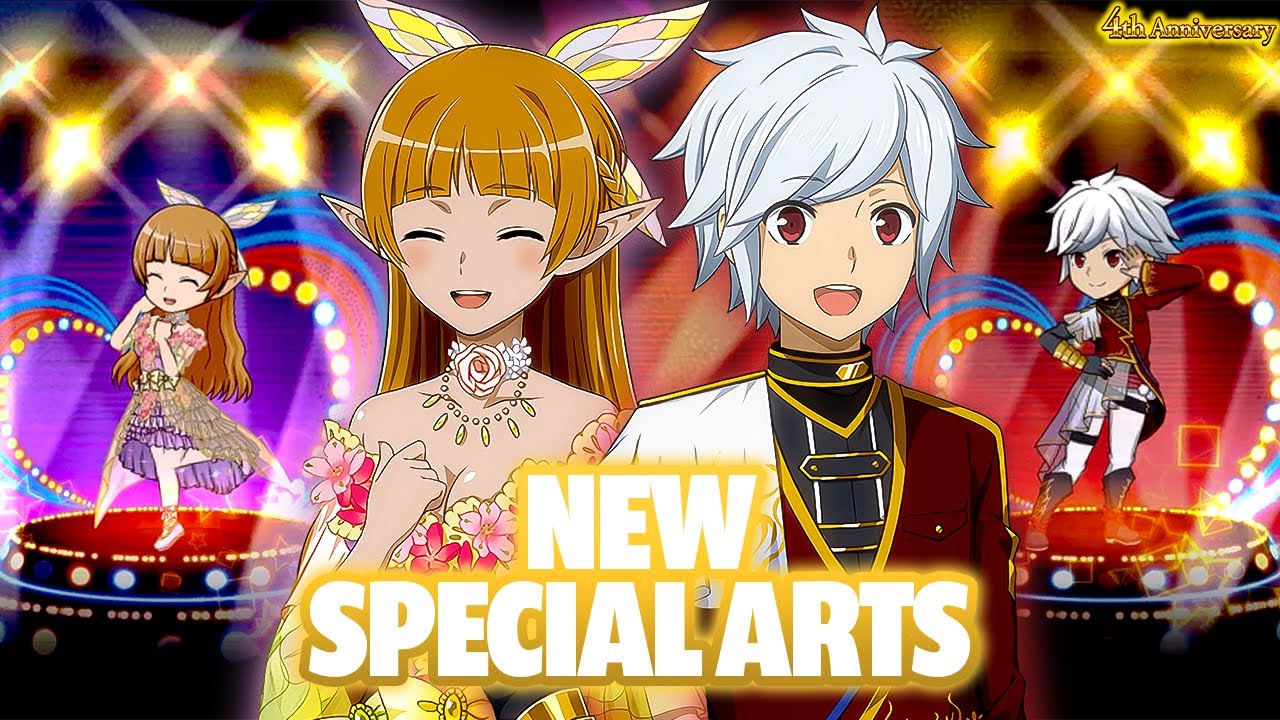 NEW ORDER MADE BELL & LEFIYA SPECIAL ARTS! | DanMachi - MEMORIA FREESE ...