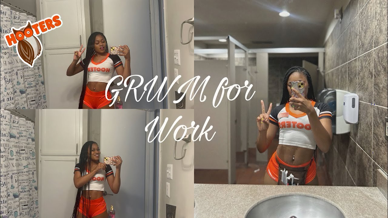 GRWM for Work||Hooters Edition - YouTube