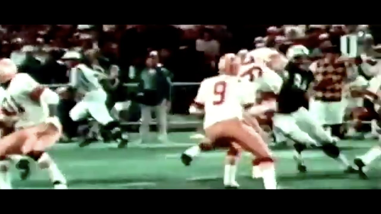 WASHINGTON REDSKINS vs. OAKLAND RAIDERS 1ST TIME EVER (0CT. 19, 1970 ...