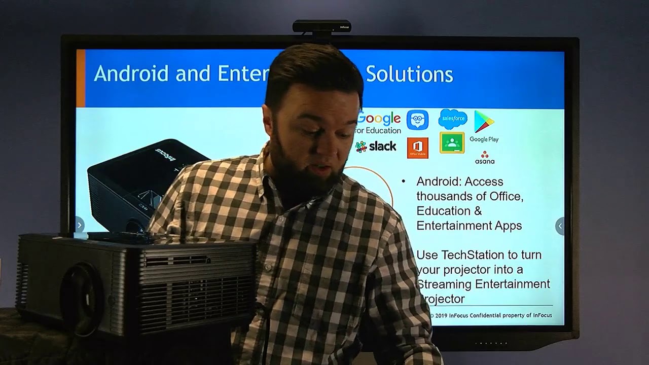 InFocus Projectors with TechStation - YouTube
