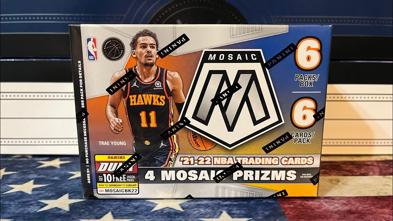 2021-22 Mosaic basketball, such a beauty product!! - YouTube