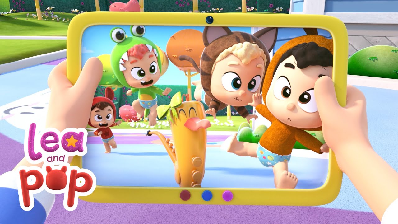 Surprise Eggs with Animals plus more Baby Songs with Lea and Pop - YouTube