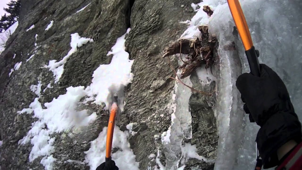 Lillaz Gully, Cogne Ice Climbing - YouTube
