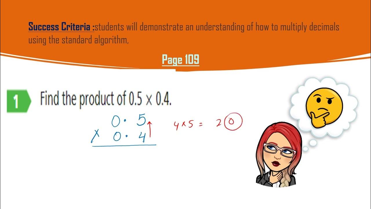 Grade 6 HMH Into Math Lesson 4 2 Multiply Multi Digit Decimals part 2 ...