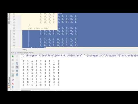 Sudoku Solver Kotlin - YouTube