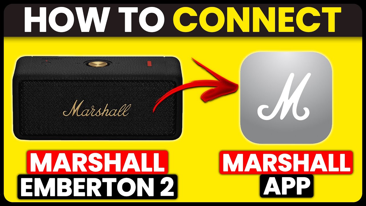 How To Connect Marshall Emberton 2 To Marshall App(How To Use Marshall ...