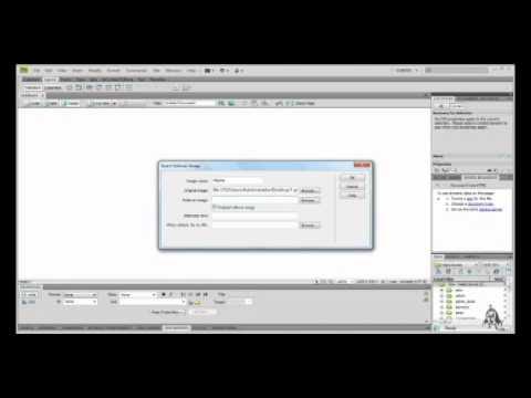 Criar botão Rollover no Dreamweaver CS4 | Help Tutoriais - YouTube