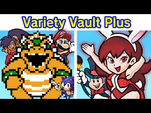 FNF Variety Vault Plus | Sonic, Mario, Bowser, Shantae, FNAF & More