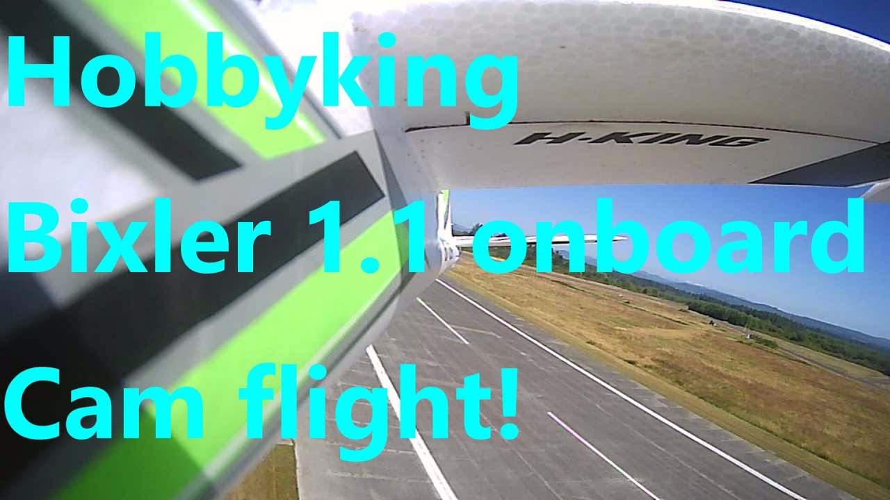 Bixler 1.1 onboard cam flight - YouTube