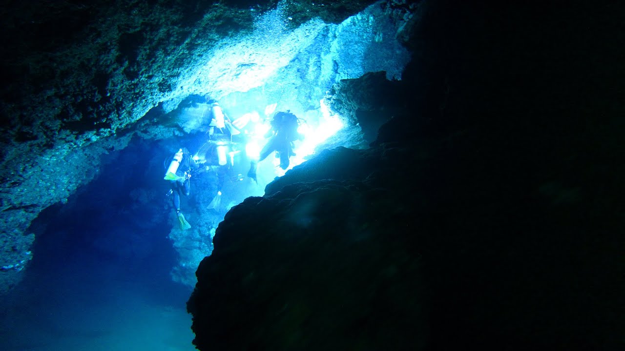 Diving Marigondon Cave, Mactan,Cebu Island - YouTube