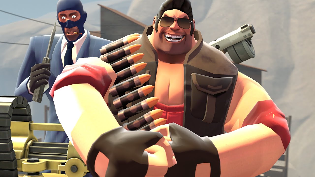[TF2] THEY ALL RAN AWAY From Heavy's TANK Loadout! - YouTube