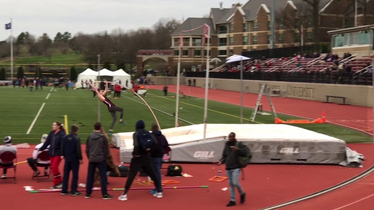 Bellarmine Invitational Pole Vault - YouTube