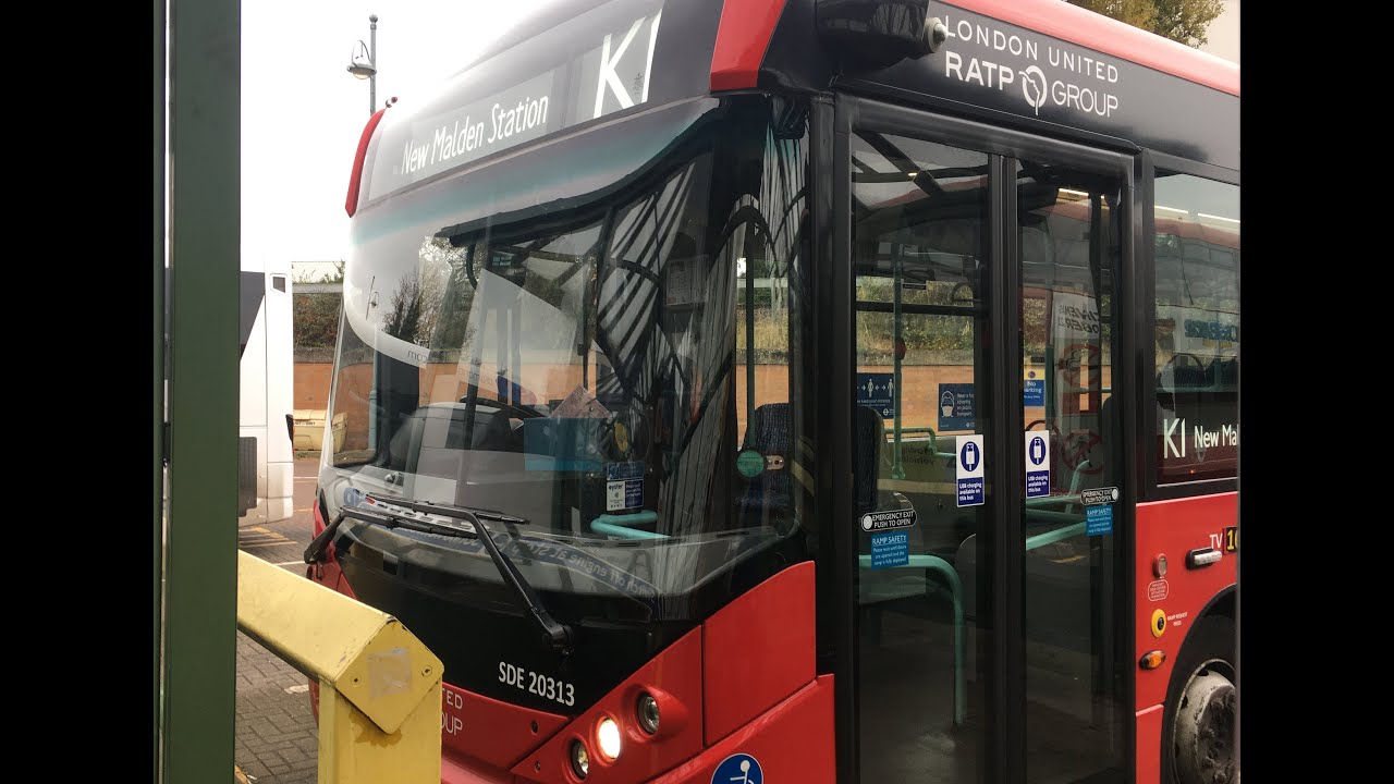 Route K1 - From Kingston, Cromwell Road to New Malden, Fountain ...