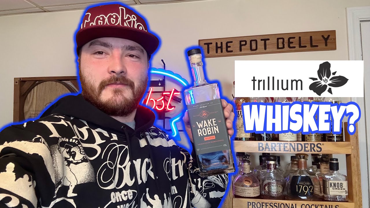 Trillium Distilling Company Wake Robin Bourbon Whiskey Review - YouTube