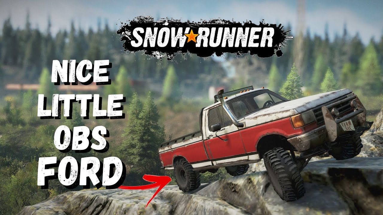 [IR] 1989 Brick-250 Mod | SnowRunner PS4 Mods - YouTube