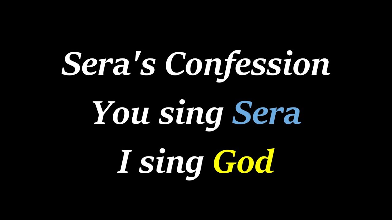 Sera's Confession (KARAOKE) // VIDEO from HAZBIN HOTEL - S2: Episode 2 Chords - Chordify